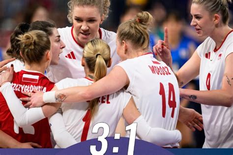 Polskie siatkarki otwierają igrzyska zwycięstwem IO 2024 siatkówka