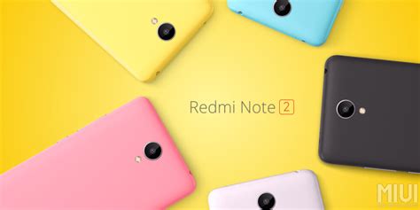 Xiaomi Redmi Note 2 Announced Top Specs For Under 160 Android Authority
