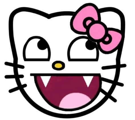 Hello Kitty Стикер арт Милые рисунки Артбуки