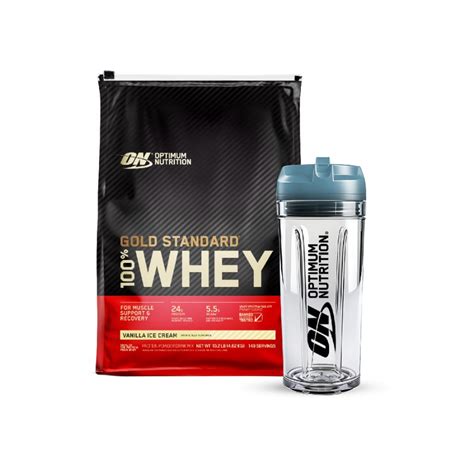 Jual ON 100 WHEY Gold Standard 10lb Vanilla Ice Cream FREE SHAKER