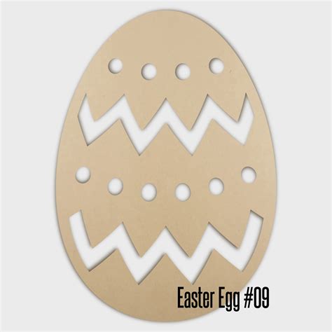 Wooden Egg Easter Egg Shape 100 600mm 3mm Mdf Craft 3mm Mdf Laser Cut Artful Creations