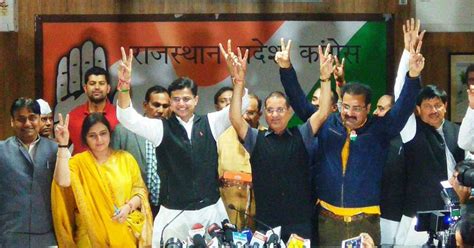 Rajasthan Bypolls In A Setback To Bjp Congress Wins All Three Seats