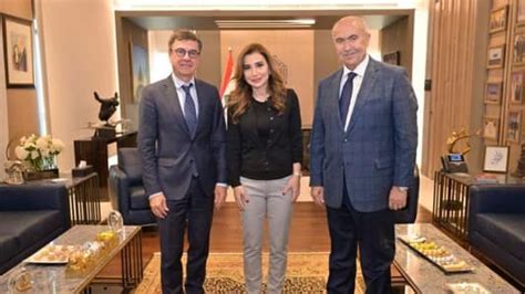 مخزومي استقبل سفير بلجيكا لتعزيز العلاقات اللبنانية البلجيكي