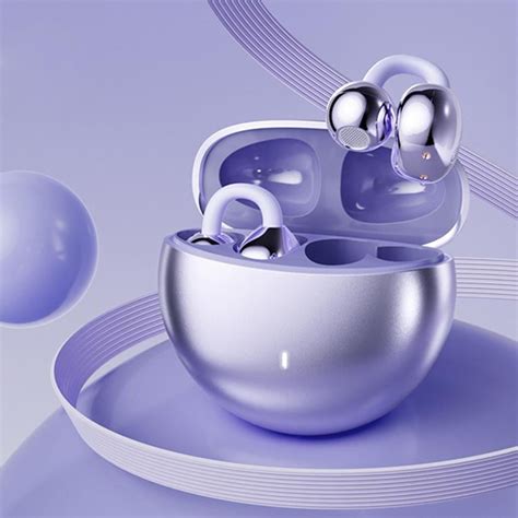 Outoloxit Wireless Headset Hanging Ear Type Large Capacity Built In Battery Low Latency True