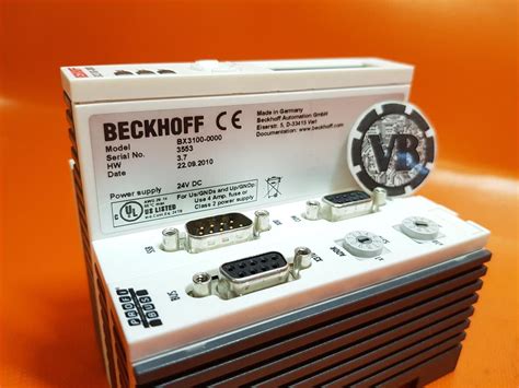 Beckhoff Bus Terminal Controller Profibus Dp Bx3100 0000 420 16