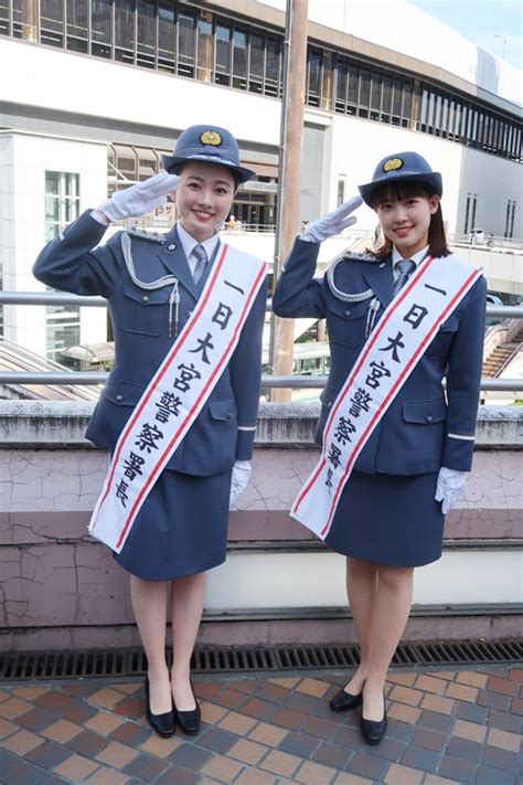 「さいたま市交通安全春のつどい」第15代さいたま小町を大宮警察一日署長に Acoreおおみや
