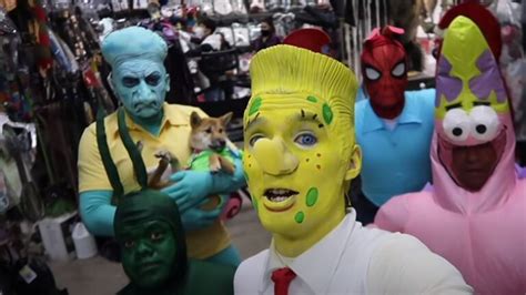 De Shrek A Bob Esponja Los Disfraces Más Extraños Y Criticados De Memo