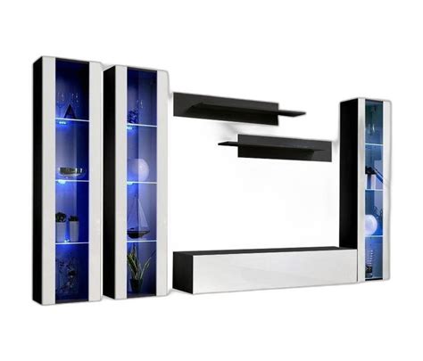 Xlmoebel Wohnzimmer Set Moderne Design Wohnwand Luxus Vitrine Für Das