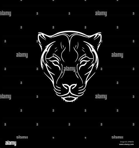 Panther Head Dotwork Tattoo With Dots Shading Tippling Tattoo Hand
