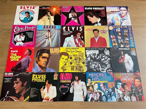 Elvis Presley 25 Albums Multiple Titles Lps Catawiki