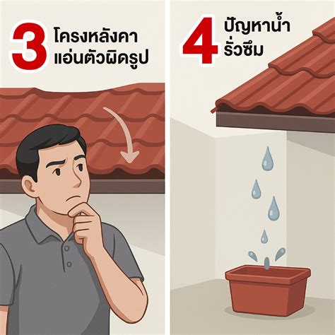 Scg เช็กด่วน 7 สัญญาณอันตรายจาก หลังคาบ้าน ที่คุณอาจมองข้าม เคยสังเกตฝ้าเพดานแล้วเจอรอย