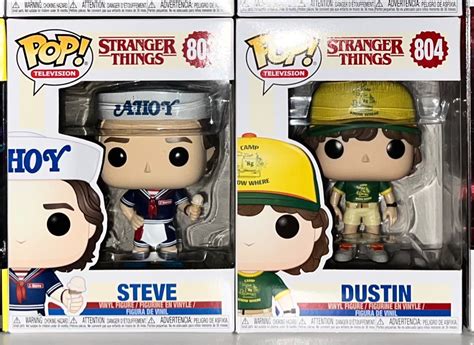 Funko Pop Stranger Things Steve And Dustin Hobbies And Toys Toys