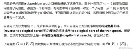 动态规划 之 钢条切割 Csdn博客