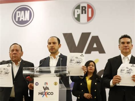 Reforma electoral PAN PRI y PRD firman acuerdo contra cambios e irán