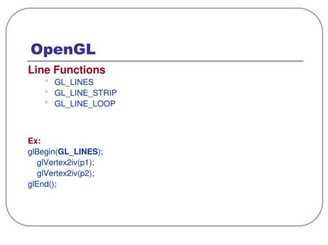 Ppt Line And Curve Drawing Algorithms Powerpoint Presentation Free