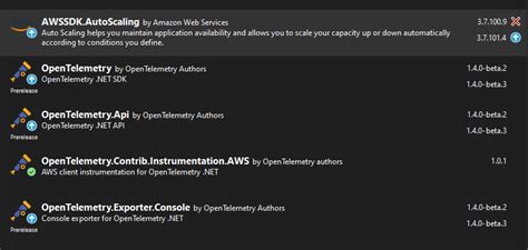 Aws Otel Breaks Amazonautoscalingclient · Issue 38 · Aws Observability