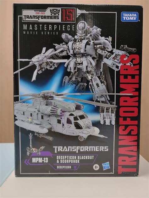 Transformers Masterpiece Mpm 13 Decepticon Blackout And Scorponok Hobbies And Toys Toys And Games