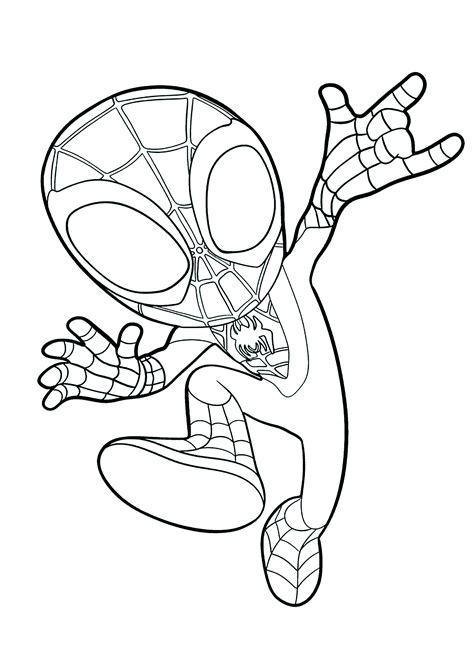 Spidey In Aktion Ausmalbilder Von Spidey Und Seine Erstaunlichen