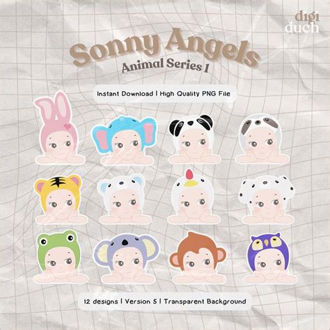 Pin On Sonny Angels Printable Sticker Png