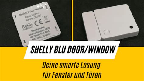 Shelly Blu Door Window Deine Smarte L Sung F R Fenster Und T Ren