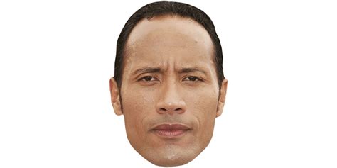 Dwayne The Rock Johnson Young Big Head
