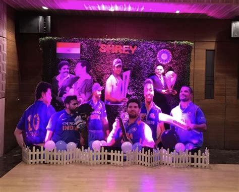 Backdrop Decor Corporate Event Design Cricket Match Cricket