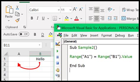 How To Set Get And Change Cell Value Using A Vba Code