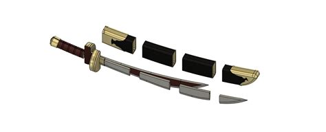 Zuko Double Dao Dual Swords Avatar 3d Model For 3d Print Etsy