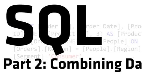 Sql For Tableau Part 2 Combining Data The Flerlage Twins Analytics