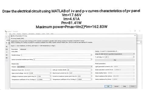 Solved Draw The Electrical Circuit Using MATLAB Of I V And Chegg