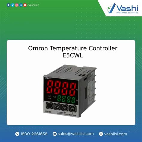 Omron Black Temperature Controller E5cwl E5CSL At Best Price In Thane