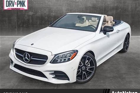Used 2021 Mercedes Benz C Class Convertible For Sale