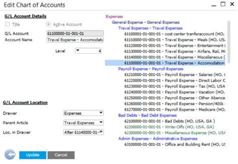 New Level For Chart Of Accounts In Sap Business One 2 Sap B1 Mtc