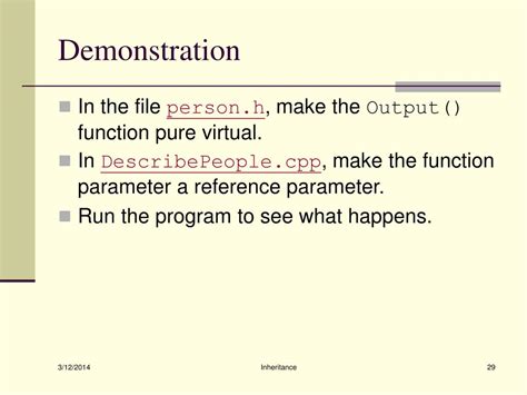 Ppt Inheritance Polymorphism And Virtual Functions Powerpoint Presentation Id394306