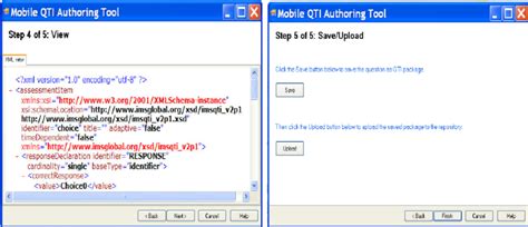 Step 2 Of Authoring QTI Item Download Scientific Diagram