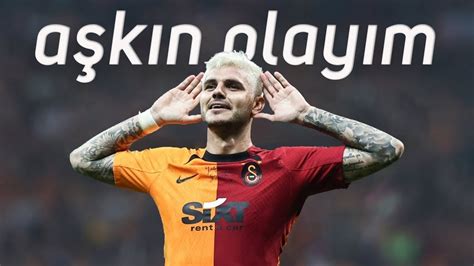 Galatasarayın Yıldızı Mauro Icardi ‘aşkın Olayım Şarkısından