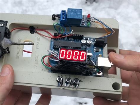 Winding Machine Dc Motor Automatic Stop Relay Arduino Project Hub