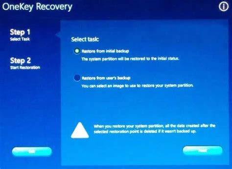 Factory Reset Lenovo Laptop With Onekey Recovery