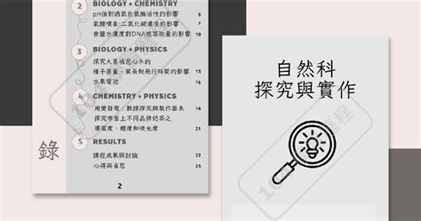 高中課程學習成果範例 104學習歷程