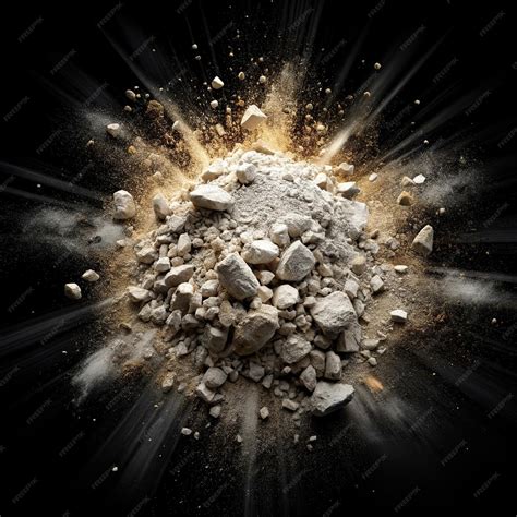 Premium Photo Realistic Style Effect Abstract Ashes
