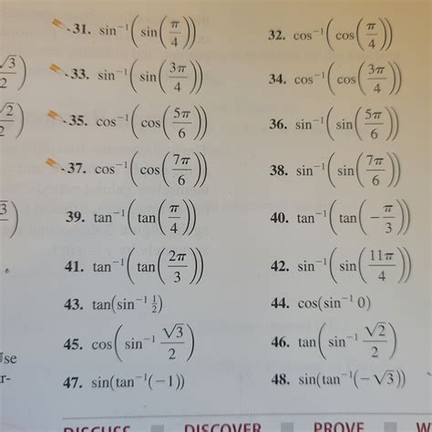 Solved Find The Exact Value Can I Double Check My Answers Chegg Com