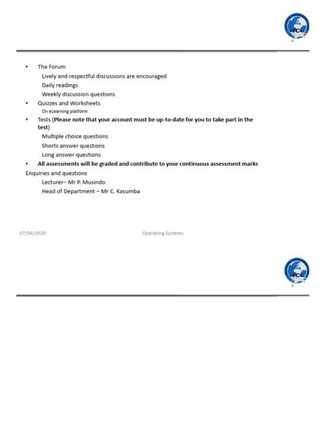 Operating Systems Lesson 3 Pdf Computer Data Storage Operating System