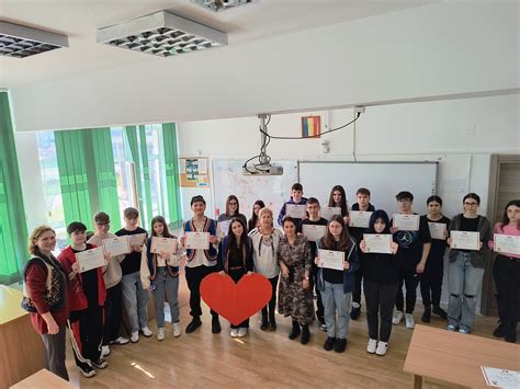 Drag de Dragobete la Edeleni Liceul Tehnologic Lazăr Edeleanu Năvodari