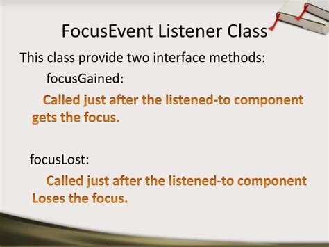 Event Handling In Java Pptx Programming Languages Computing