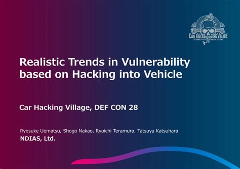 pdf realistic trends in vulnerability based on hacking into dokumen