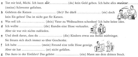 Verben Mit Akk Und Dat Interaktives Arbeitsblatt Topworksheets
