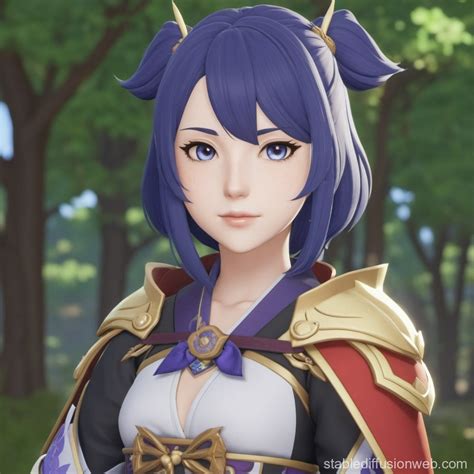 Her Growth In Genshin Impact S Game World Stable Diffusion Online