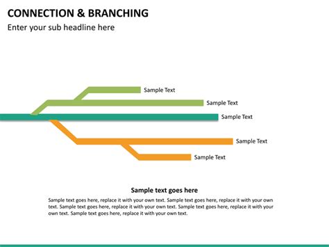 Connection Branching PowerPoint Template SketchBubble