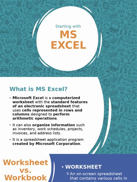 Ms Excel Ppt Pdf