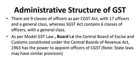 Administrative Structure Ppt